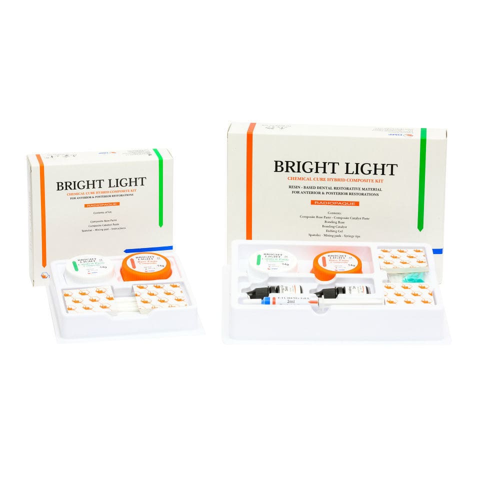 Material dental de composite híbrido - Bright Light Hybrid - DMP - para ...