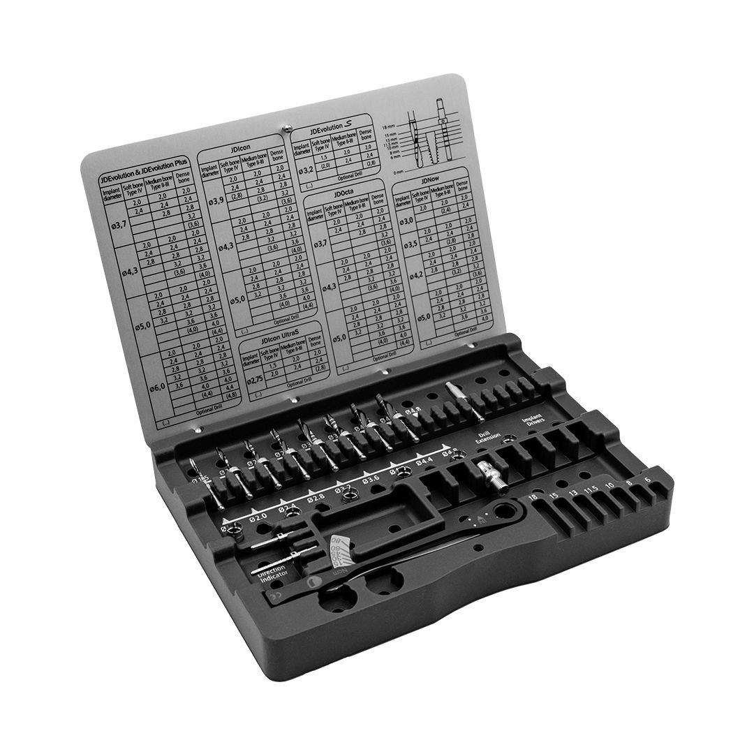 Kit de instrumentos para implantología dental - JDPad - JDENTALCARE SRL
