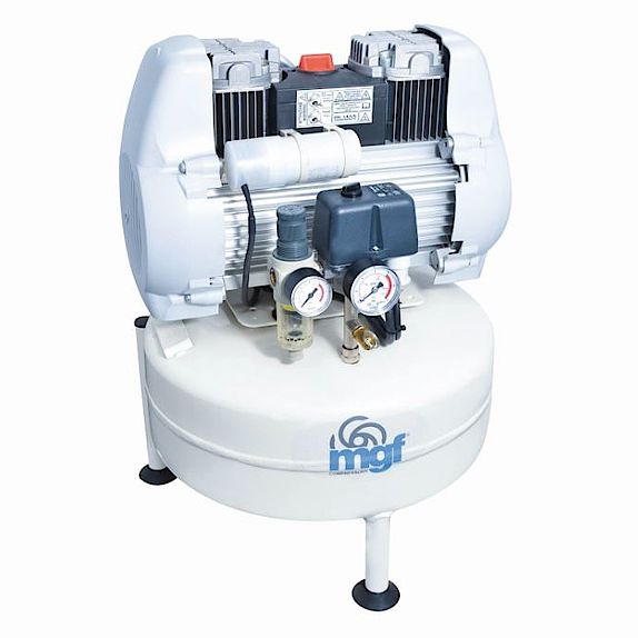 Compresor médico - 24/10 GENESI S - MGF Compressors - para odontología ...