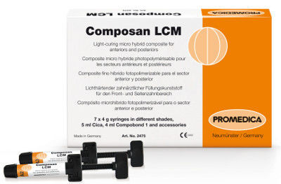 Material dental de composite híbrido - Composan LCM - Promedica Dental ...