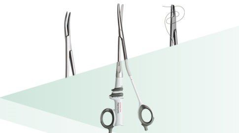 Tijera de disección / de Mayo / para el hombre / por ultrasonidos ...