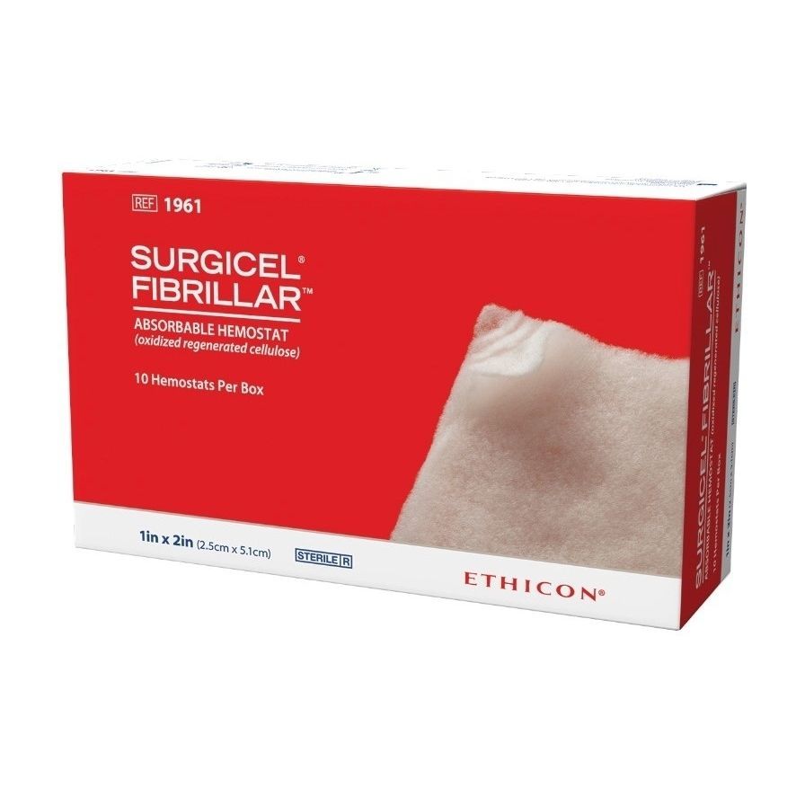 Agente hemostático pad - SURGICEL® FIBRILLAR™ - Ethicon
