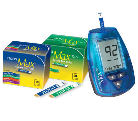 Glucómetro cetonemia - Nova Max Plus - Nova Biomedical - de uso doméstico