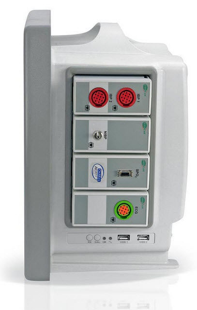 Monitor multiparamétrico ECG - FX 3000MD - EMTEL Śliwa sp.k. - etCO2 ...