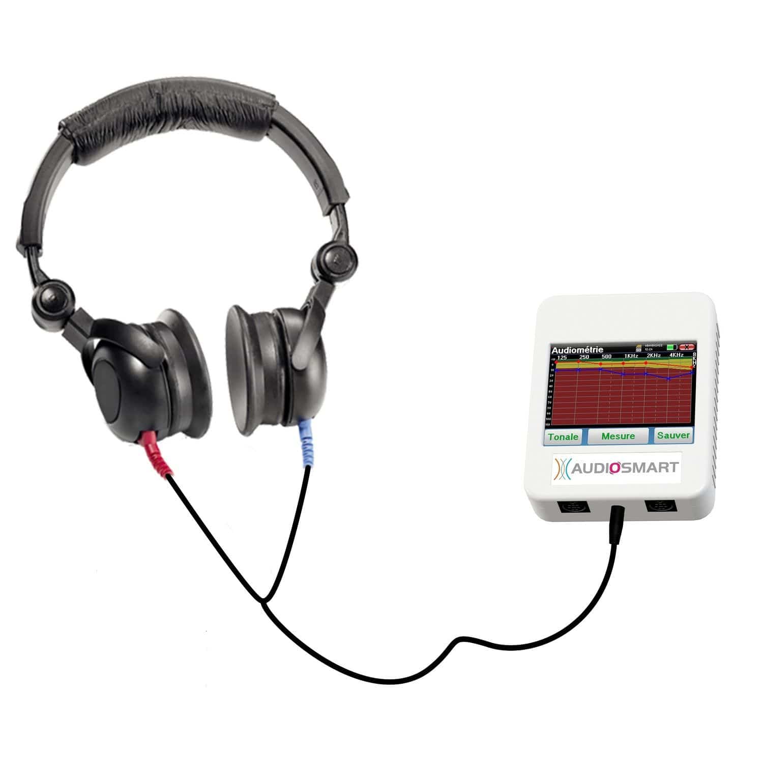 Audiómetro de diagnóstico - AUDIOSMART - Echodia - digital