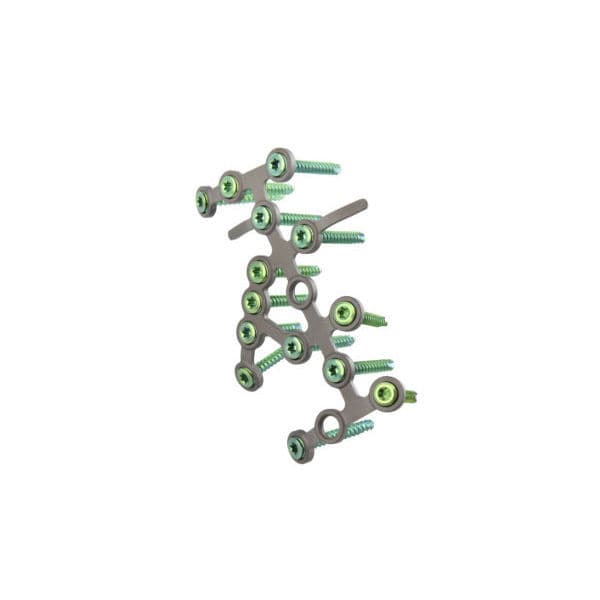 Placa de compresión para calcáneo - Vortex - Sanatmetal - bloqueada ...