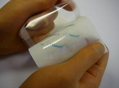 Matriz cirugía torácica - TissuePatch - Tissuemed - sintética / transparente