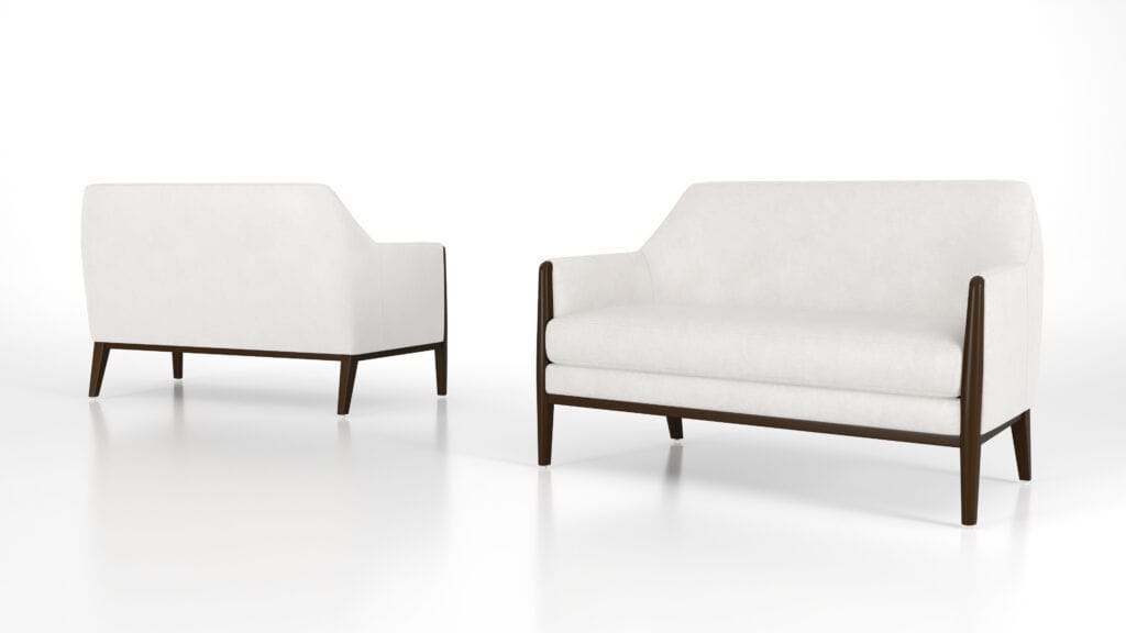 Sofá para sala de espera - Bolsena Love - Kwalu - para 2 personas