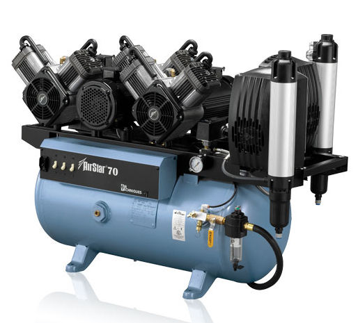 Compresor para odontología / médico / 10 unidades / sin aceite ...