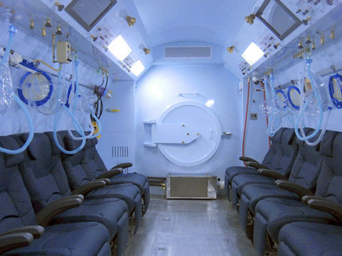 Cámara hiperbárica oxigenoterapia - HMS 4000 - Hyperbaric Modular ...