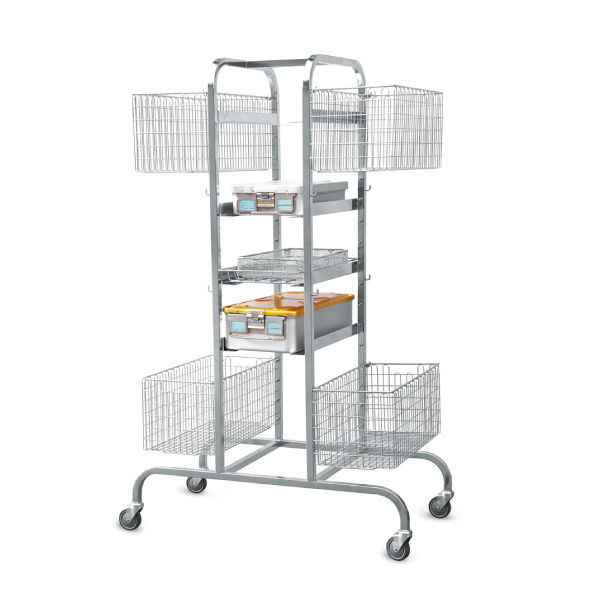 Carro para instrumental quirúrgico - Sclessin Productions - de acero ...