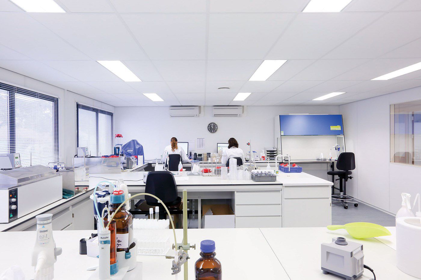 Sala de laboratorio modular - Portakabin