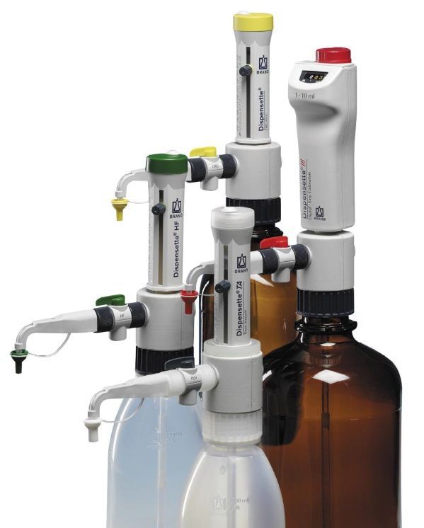 Dispensador sobre frasco de laboratorio - Dispensette III - Healthmark