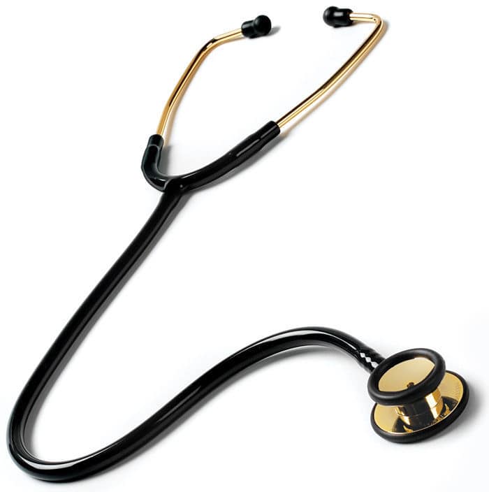 Estetoscopio doble - 126-G - Prestige Medical - de acero inoxidable