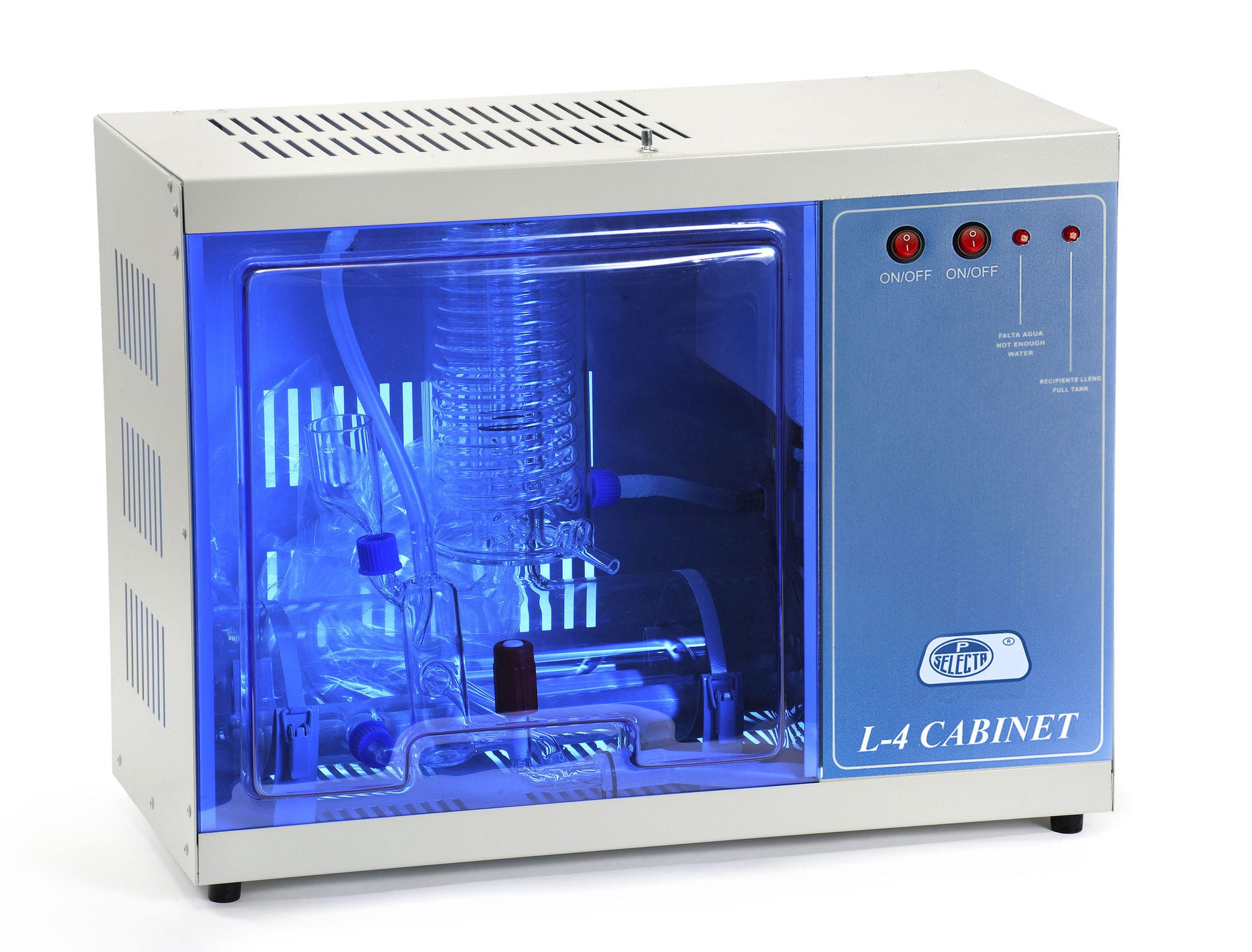 Destilador de agua de laboratorio - L-4 Cabinet - JP Selecta ...
