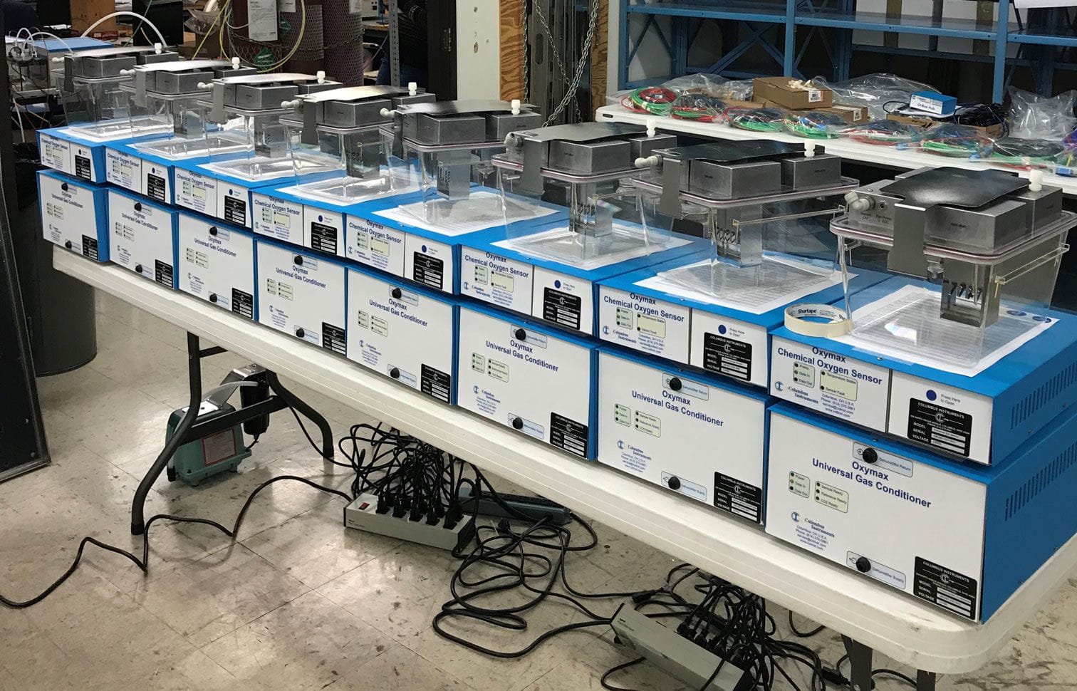 Sensor de oxígeno - Oxymax F.A.S.T. - Columbus Instruments - de dióxido ...