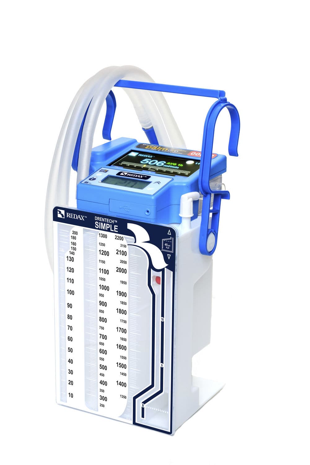 Kit de drenaje pleural - Drentech™ Simple 3 - Redax - con 2 cámaras ...