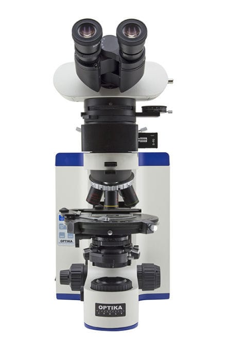 Microscopio de laboratorio - B-1000 POL-I - Optika Italy - óptico / trinocular / polarizante