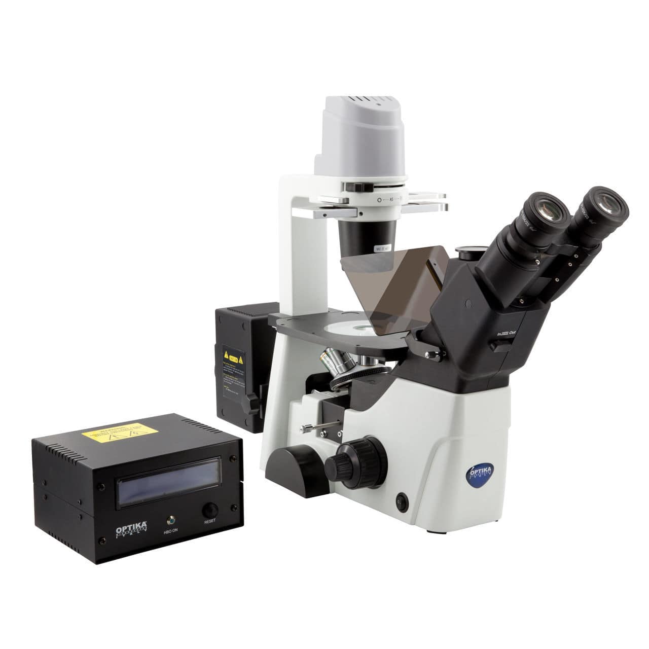 Microscopio de fluorescencia HBO - IM-300F - Optika Italy - óptico / de ...