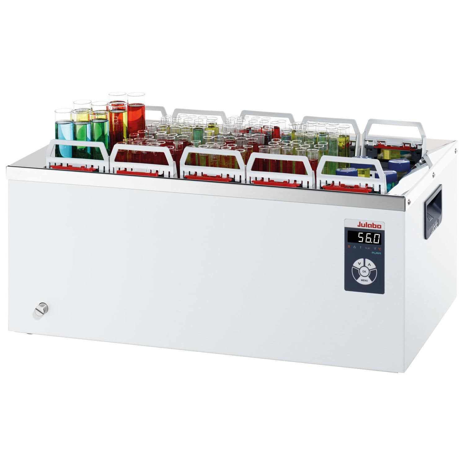 Baño María calefactor - PURA 22 - JULABO GmbH - de mesa / con placa ...