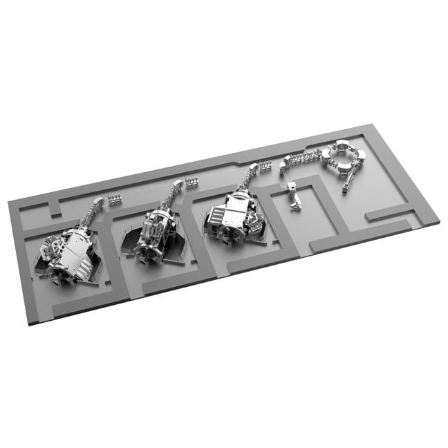 Ciclotrón para terapia de protones con mesa de posicionamiento ...