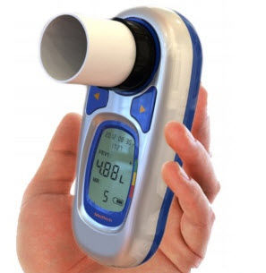 Espirómetro electrónico - Spiro P - Meditech Equipment - portátil de mano