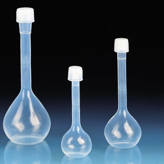 Matraz de laboratorio - 362 series - BRAND - de PFA / aforadas