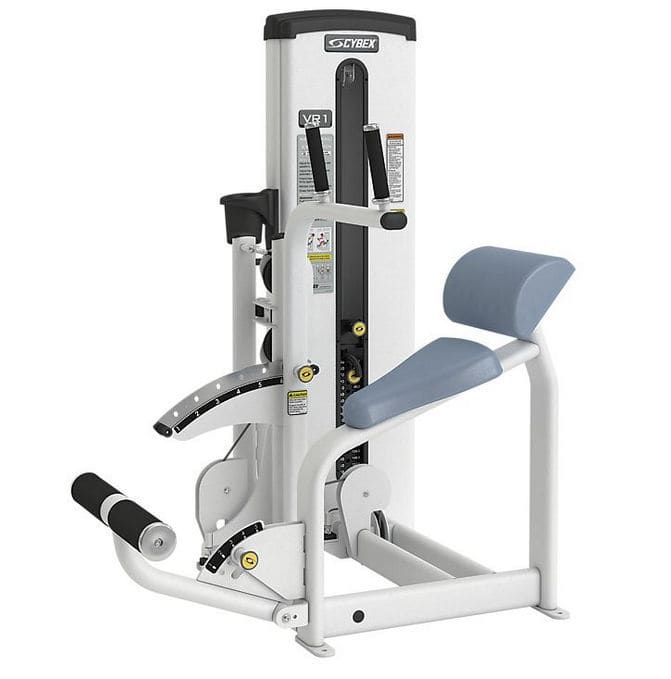 Máquina de musculación crunch abdominal - VR1 Duals - Cybex - extensión ...
