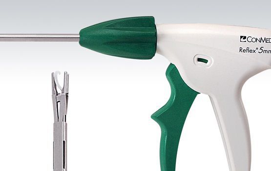 Aplicador de clips laparoscópico - Reflex® - ConMed - desechable ...