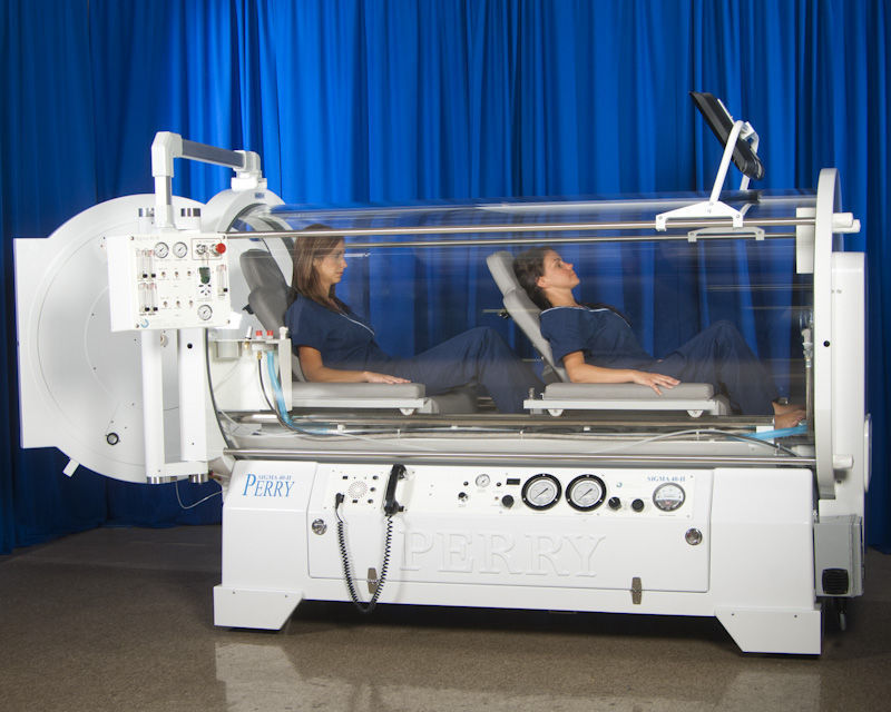 Cámara hiperbárica oxigenoterapia / multiplaza - Sigma 40-II - Perry ...