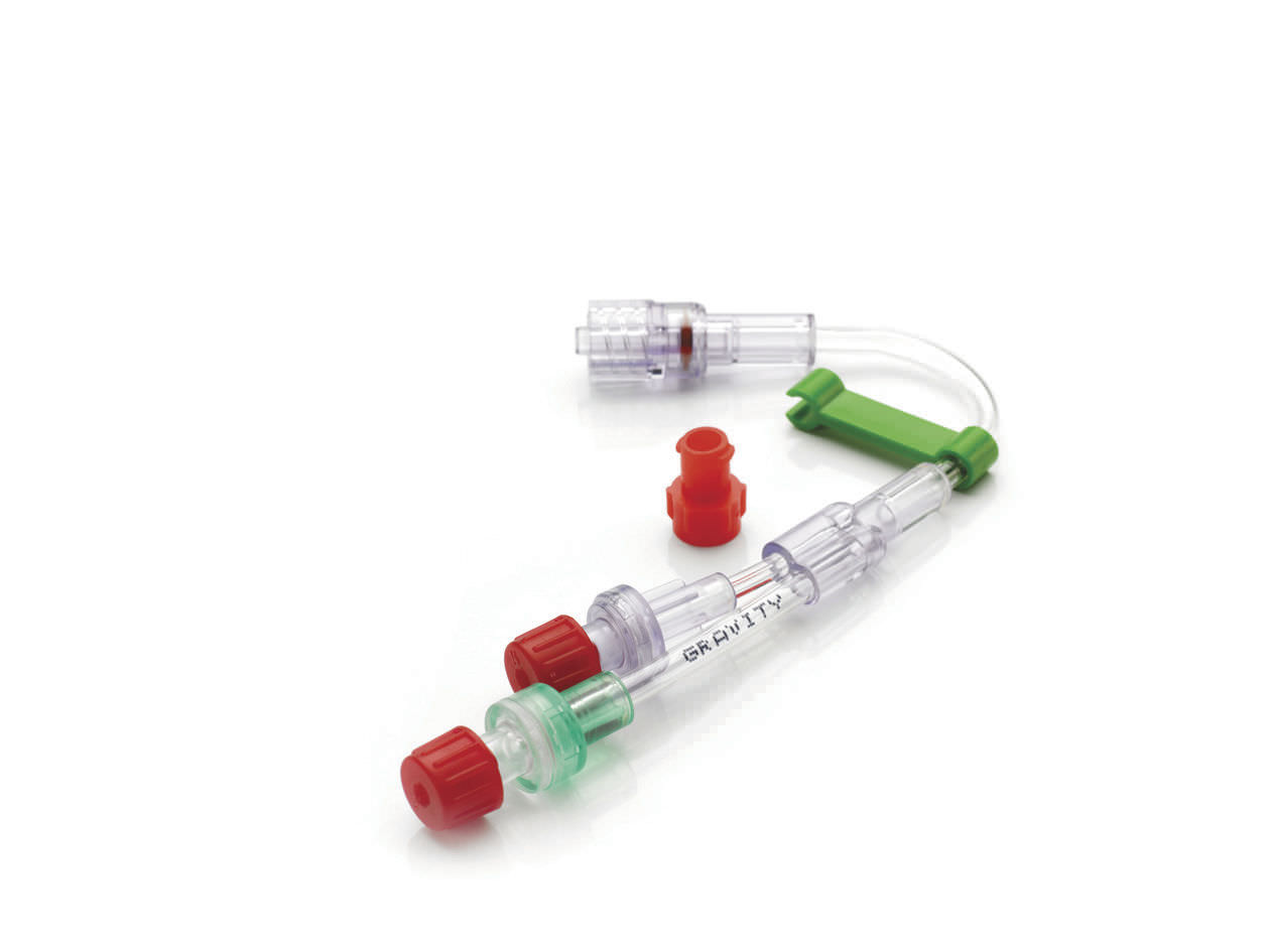 Conector para perfusión en Y - Mediplus - con válvula hemostática