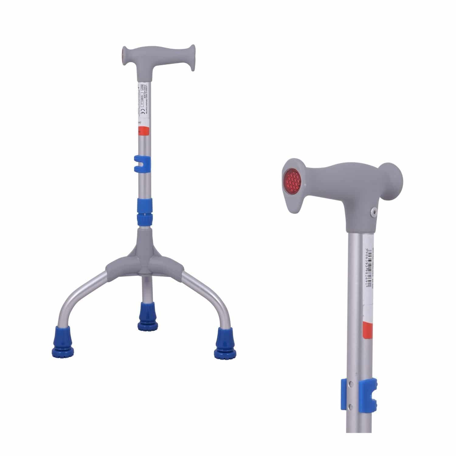 Bastón mango en T - 15/MR.LU.D - Mikirad - trípode