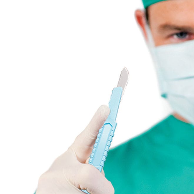 Escalpelo con mango plástico - 73 series - Southmedic - desechable