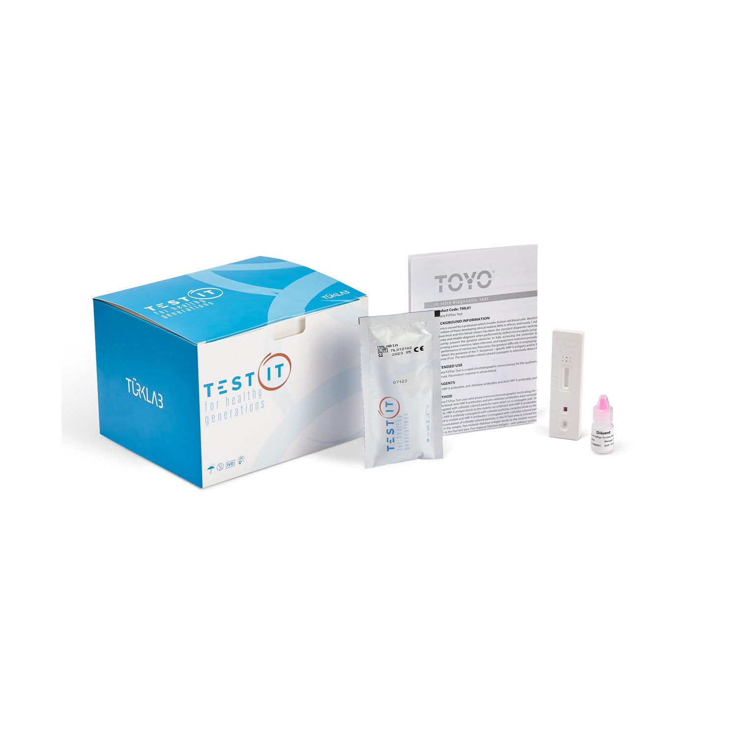 Kit de prueba de malaria - Turklab Tibbi Malzemeler San. Tic. A.S. - de ...