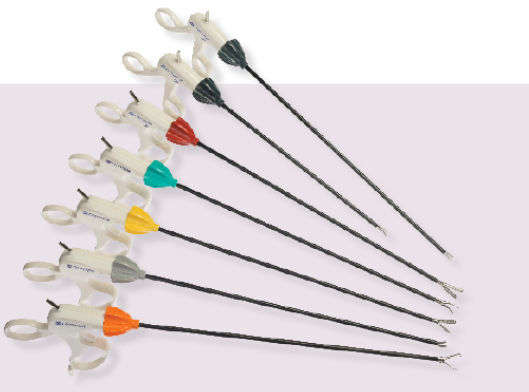 Pinza para laparoscopia - Comepa Industries - desechable / monopolar