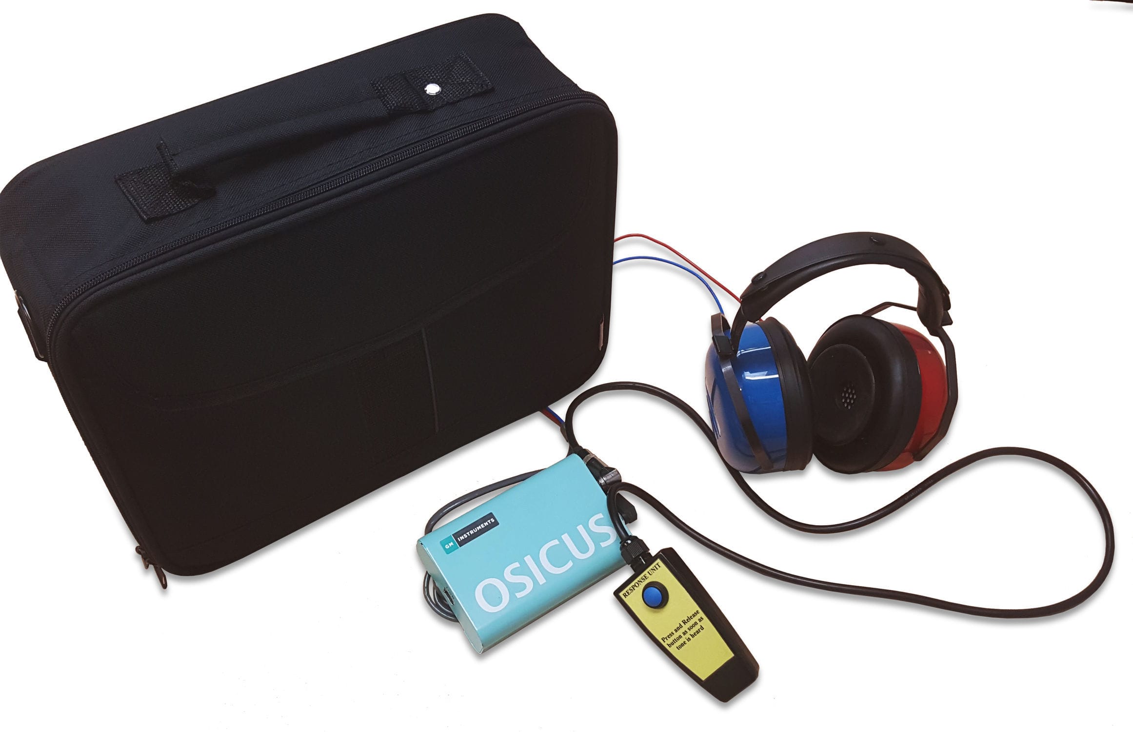 Audiómetro de detección - ASRA OSICUS - GM Instruments - audiometría ...