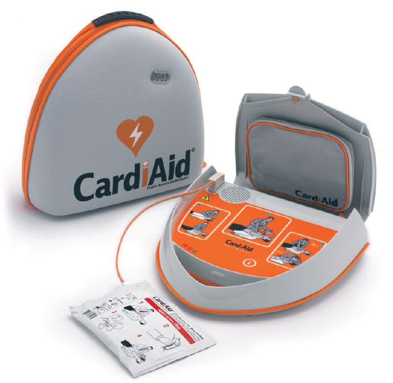 Desfibrilador externo semiautomático - CardiAid - Cardia International ...