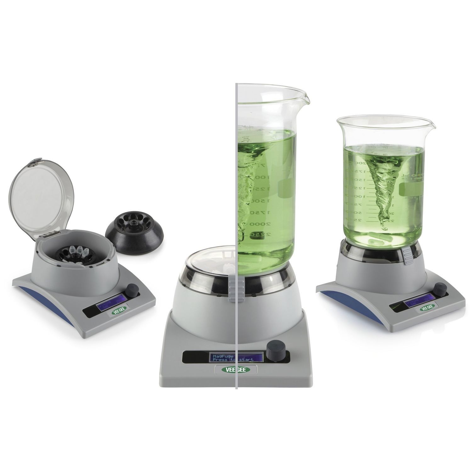 Agitador magnético - 35001 - VEE GEE Scientific - centrífugo / con ...