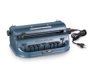 Máquina de escribir braille electrónica - SMART Brailler - Perkins ...