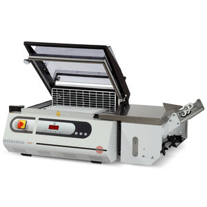 Sistema de embalaje compacto - Replay 55 EVO - dm packaging group - con film / selladora