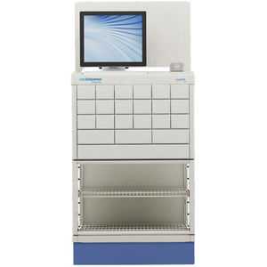 Armario automatizado de dispensación de medicamentos - M series - Touchpoint Medical - con ordenador
