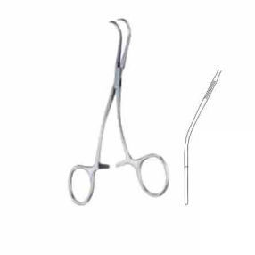 Pinza quirúrgica - pelKMan - Tritone - de agarre / para apósitos / curva
