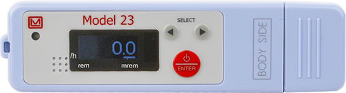 Dosímetro individual rayos X - 23 - Ludlum Medical Physics