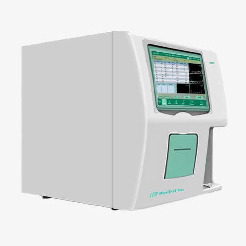 Analizador de hematología automático - HTI MicroCC-25 Plus - HTI Medical Inc. - de mesa / 25 ...