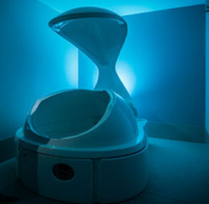 Cámara de aislamiento sensorial con lámparas de cromoterapia - Tranquility - Floataway - con ...