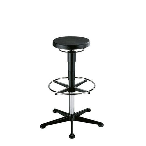 Taburete de laboratorio - 9469 - Bimos - de altura variable / negro ...