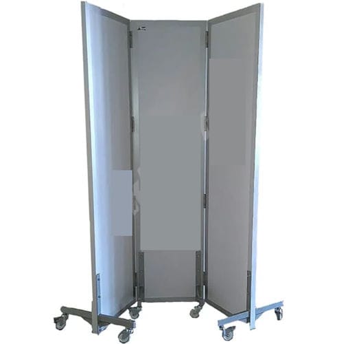 Biombo médico plegable - Aktif X-ray - 3 paneles
