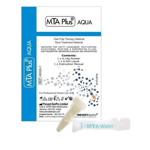Material dental para tratamiento endodóntico - MTA PLUS AQUA - PREVEST ...