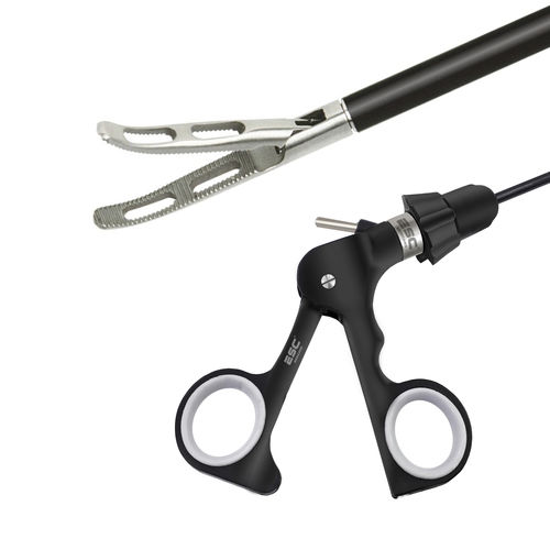 Pinza para laparoscopia - ESC Medicams - de agarre / de acero inoxidable