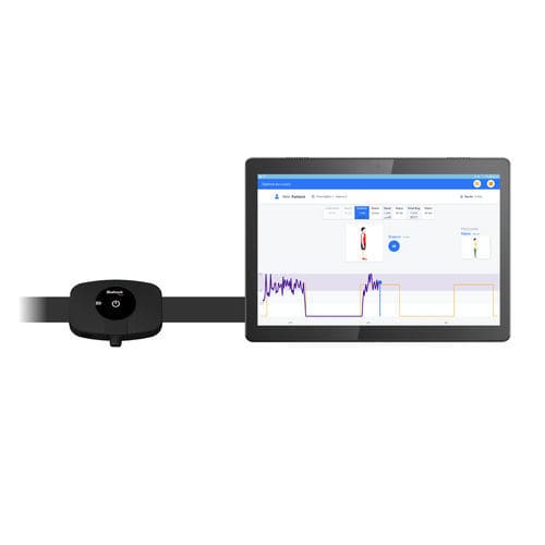 Electromiógrafo para actividad del músculo transversal del abdomen ...
